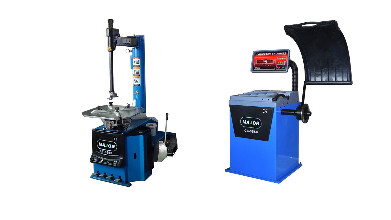 Tire Changer 3950 Wheel Balancer 3550 Combo MAJOR Tire Machine
