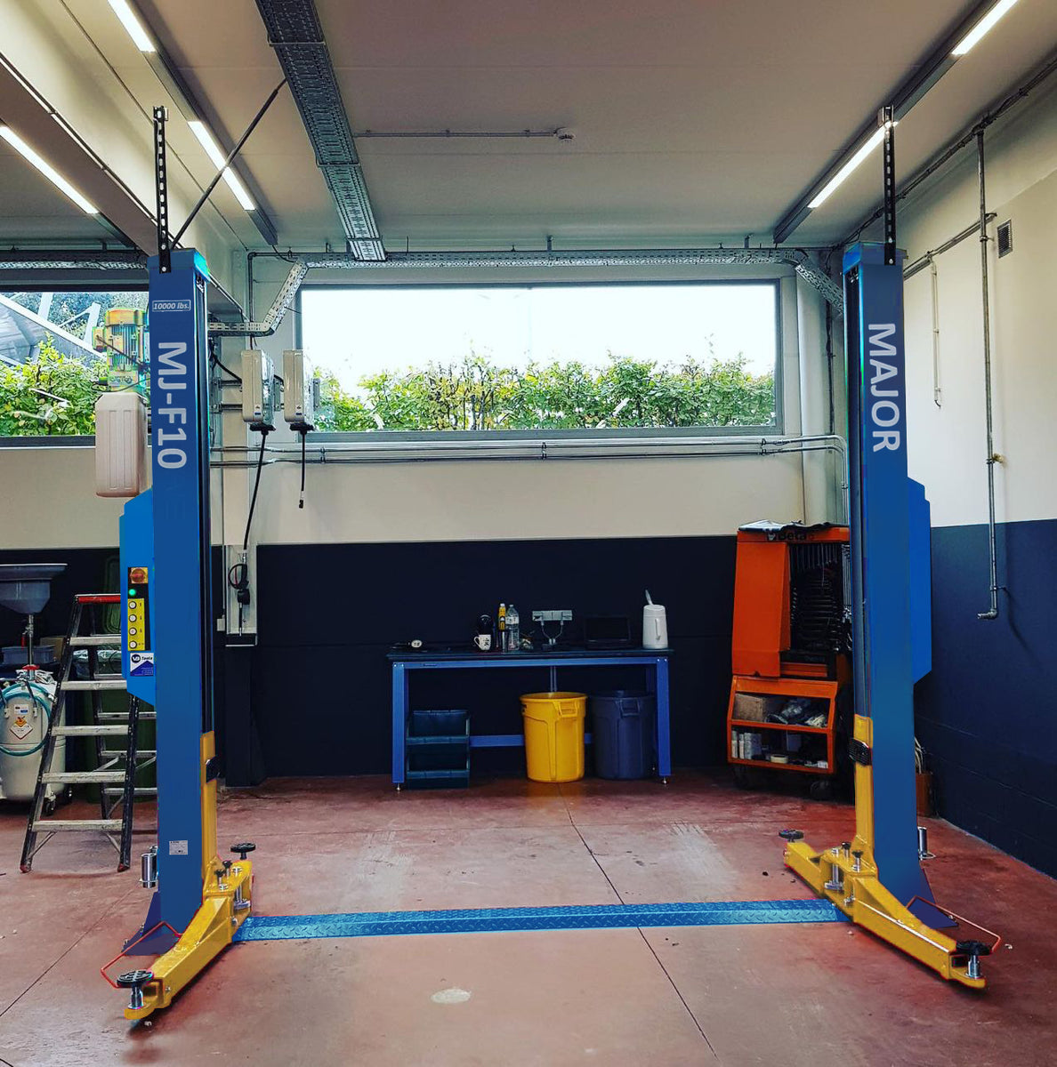 2 Post car lift/hoist 10000 Lbs | 10000 lbs | ETL Power Unit – MAJOR ...